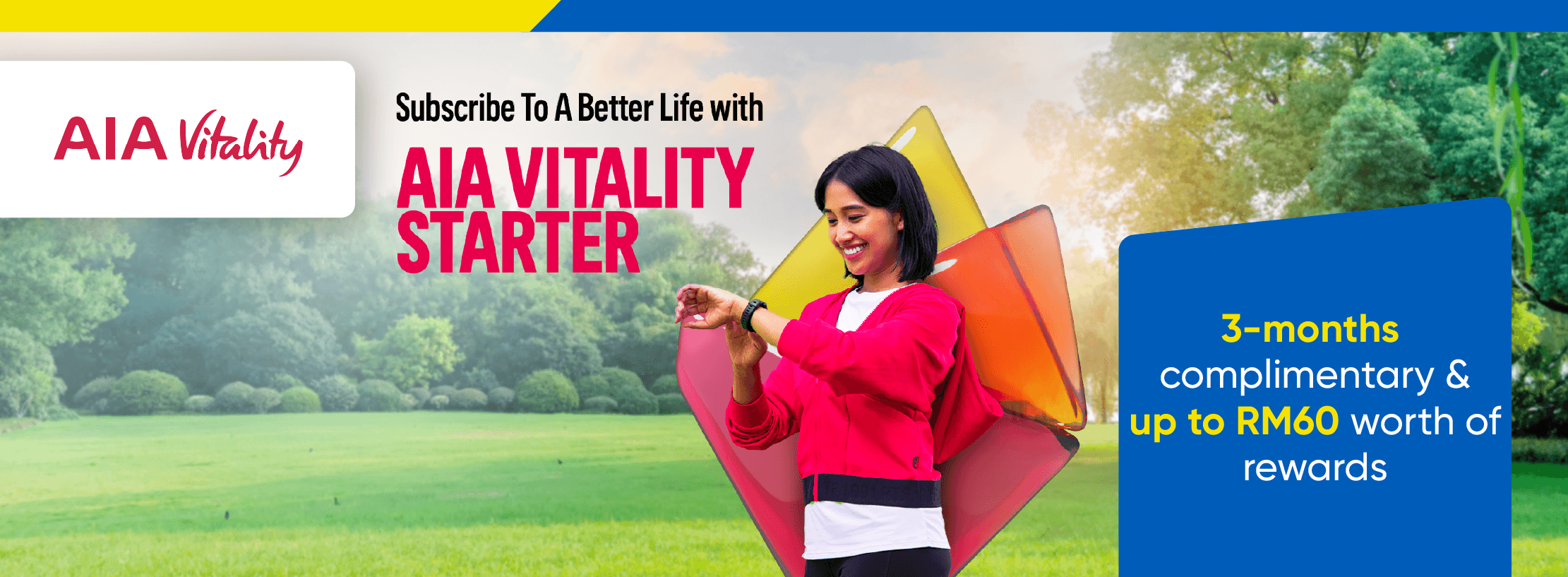 Complimentary AIA Vitality Starter | Touch 'n Go