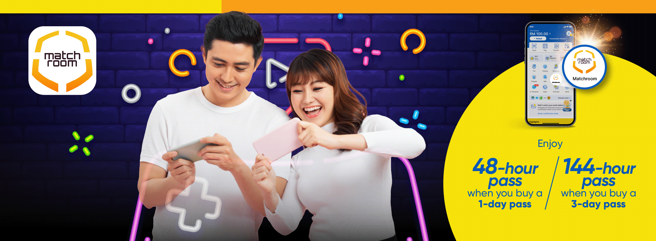 Matchroom: Buy 1 Free 1 Promotion | Touch 'n Go